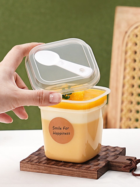 Coconut milk pudding cup double-skin milk special yogurt bowl with ...