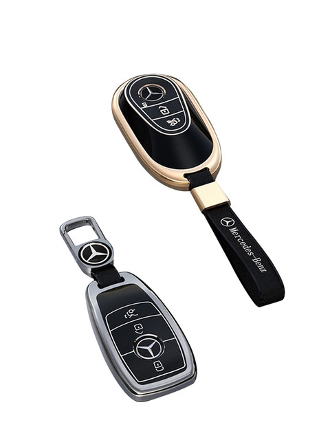Mercedes Benz c260l key cover e300l car glc300 shell a200 package glc metal glb new gle350/gls ...
