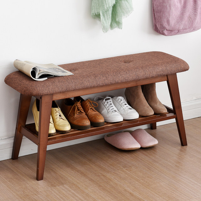 Shoe changing stool simple modern storage stool home shoe cabinet low ...