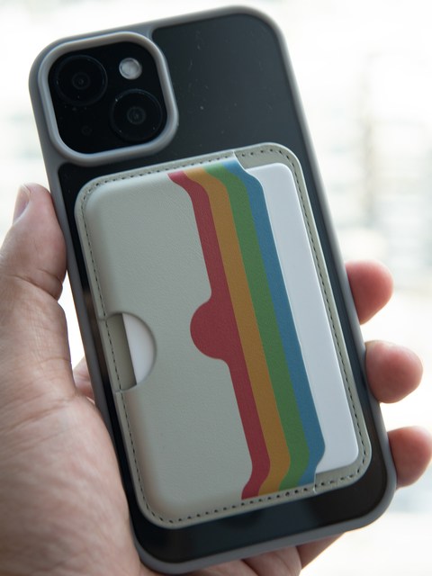 Apple wallet icon magnetic card bag Apple folder magnetic suction card ...