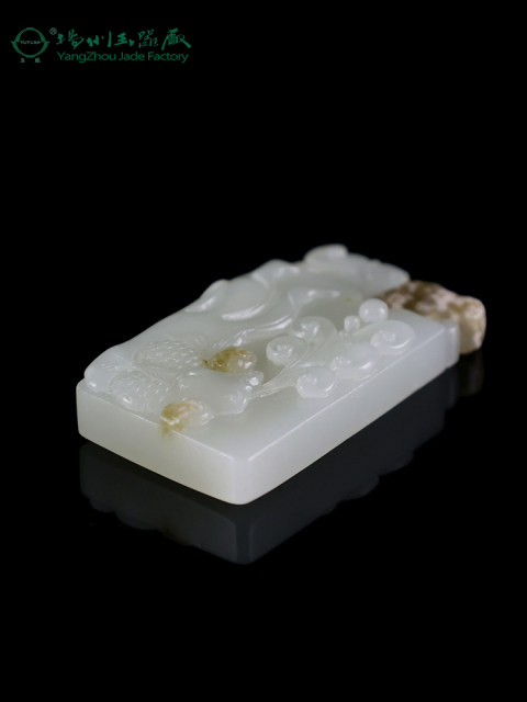 Yuyuan Hetian Yu Xinjiang and the last sugar white jade, golden jade ...