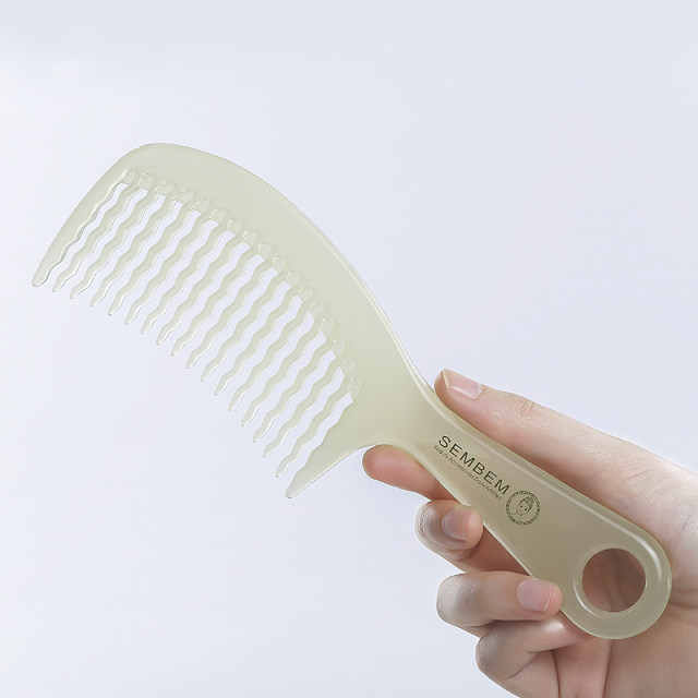 Sembem/Three Wet Hair Care Comb Wave Big Big Black Combs Broad -toothed ...