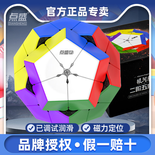 Dian Sheng Galaxy Level 2 Five Rubik's Cube Dodecahedron 5 Rubik's Cube ...