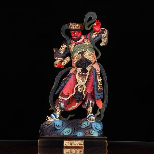 The Four Great King Buddha statues 19 inch wind and rain, Rain Shun ...