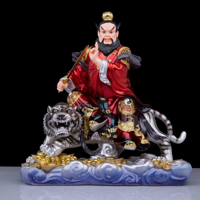 The statue of Zhang Tianshi who lives in the world is Zhang Daoling's ...