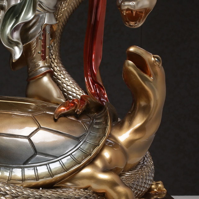 Pure copper brocade carving Zhenwu Emperor Xuantian God Beidi Wudang ...