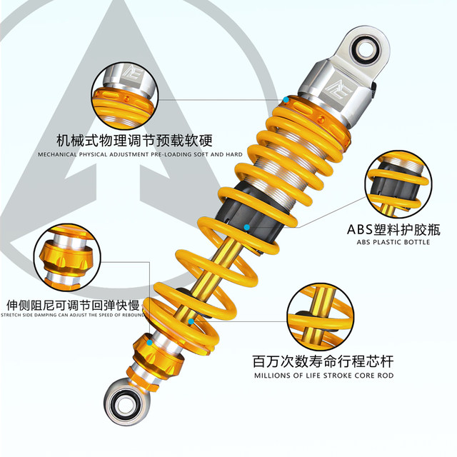 Alpha CCS rear shock absorption modification No. 9 F90ME80CMMAX2F2ZM95CMZ Extreme Core AE4