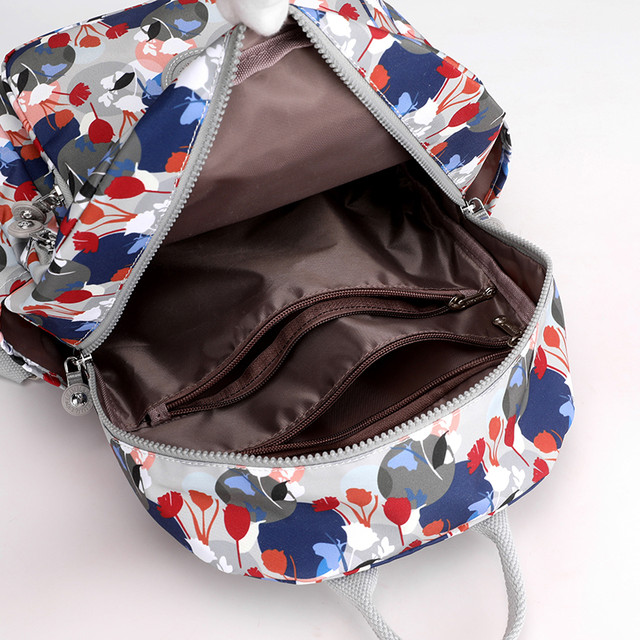 Outdoor sports and leisure lightweight nylon cloth women's printed ...