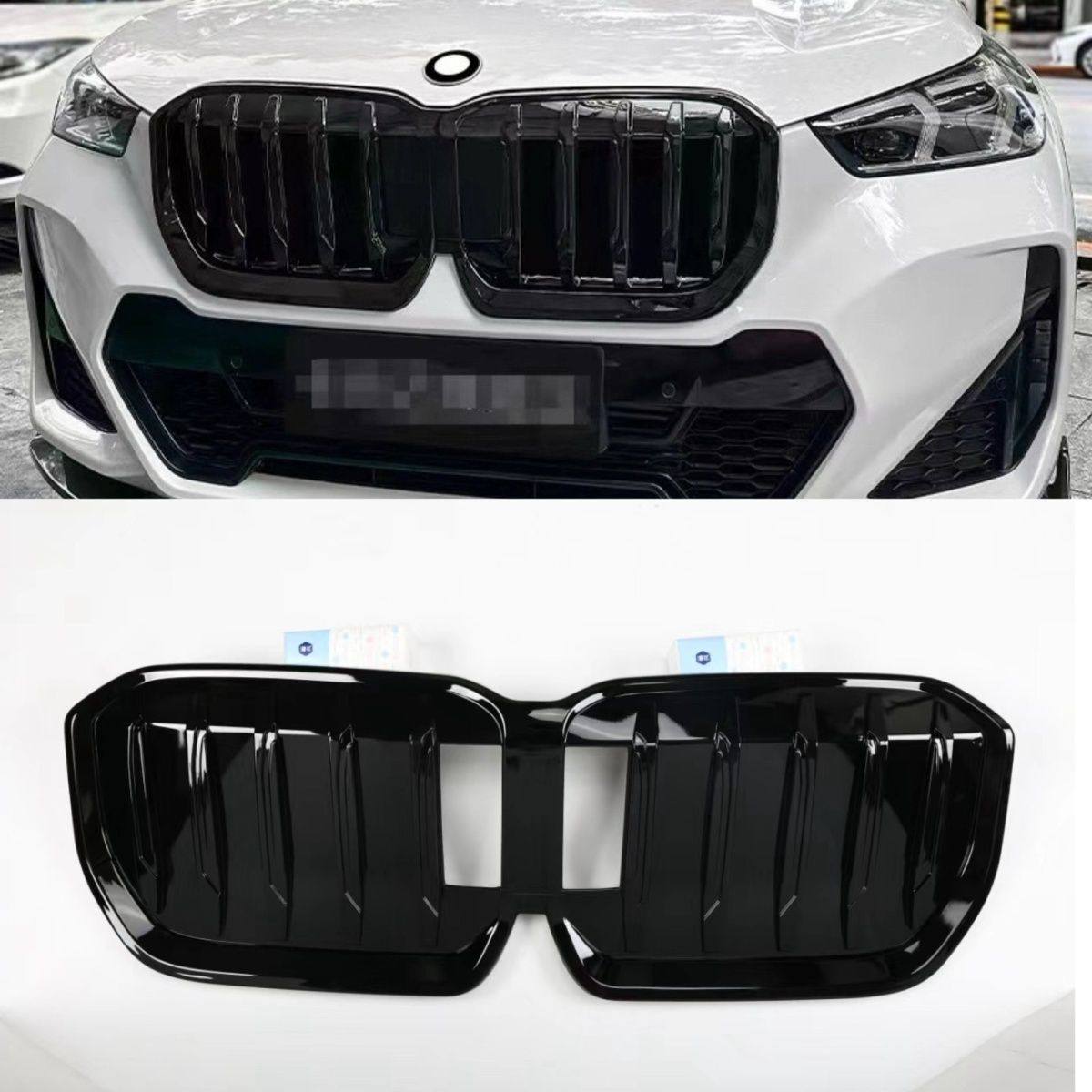 23-24 BMW ix1 center grid sticker x1 single line paste center grille ...
