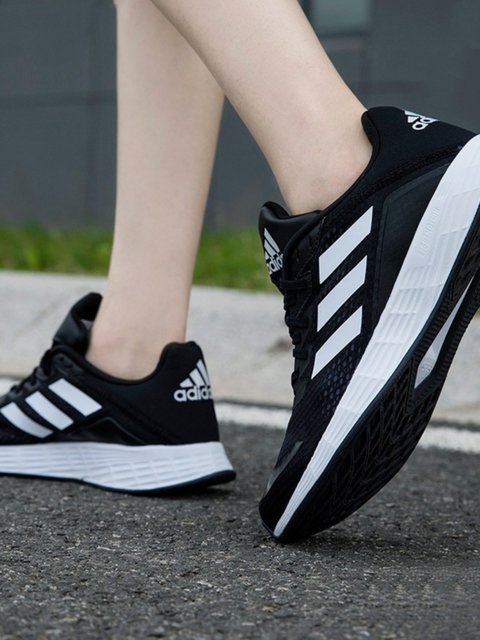Adidas running shoes women's shoes 2025 spring cushioning lightweight ...