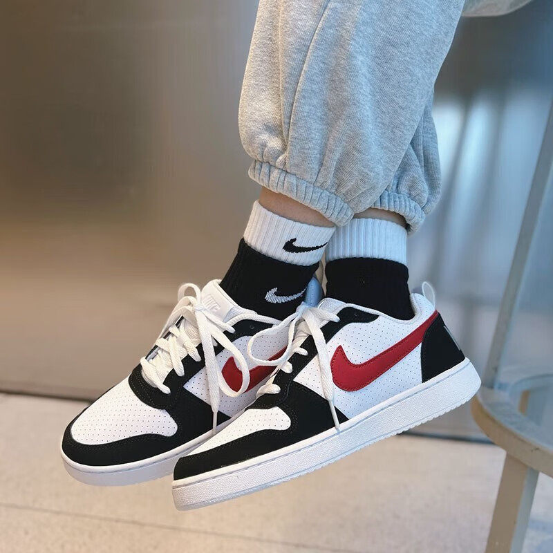Nike Nike men's shoes Court spring new low -end -breathable casual shoes red hook sneakers 838937