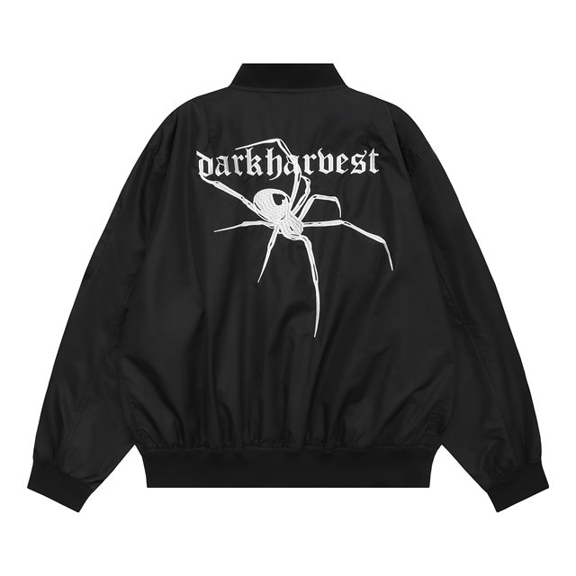 DHSS original national tide American embroidery spider flight jacket ...