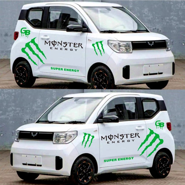Wuling Hongguang miniev gb car stickers personalized magic claw modified decorative gameboy body ...
