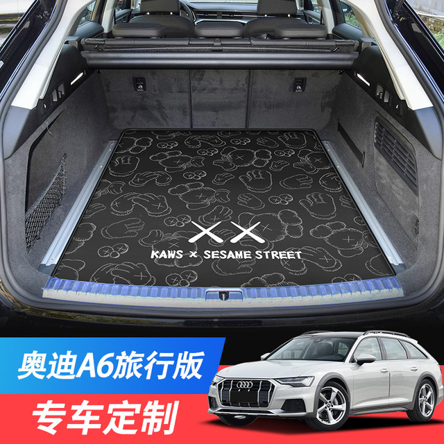 Suitable for the Audi A6 trunk pad RS6AVANT travel version Allroid special cartoon decorative ...
