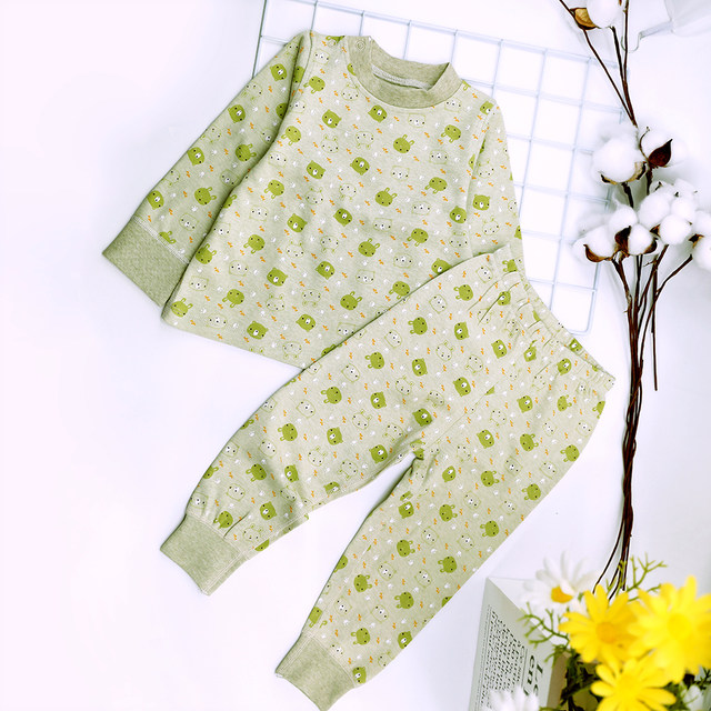 Natural colored cotton baby spring clothes new baby pure cotton cartoon ...