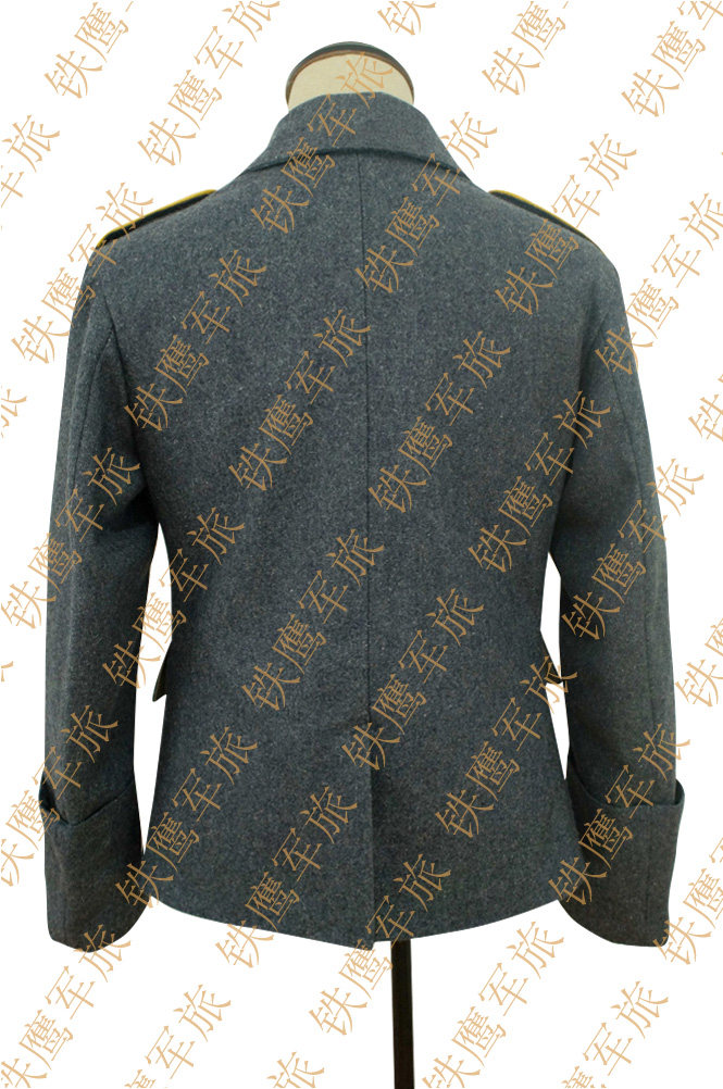 Advanced custom Dekongjun blue and gray woolen uniform top field jacket