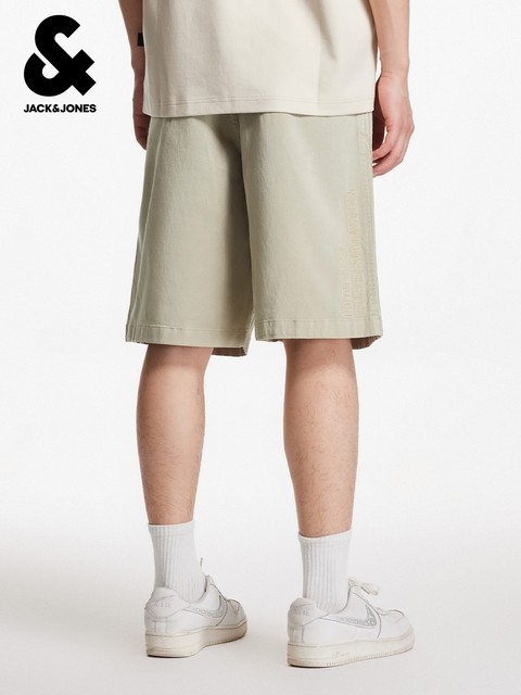 Jack Jones NBA co-branded elastic button waist sports trendy and ...