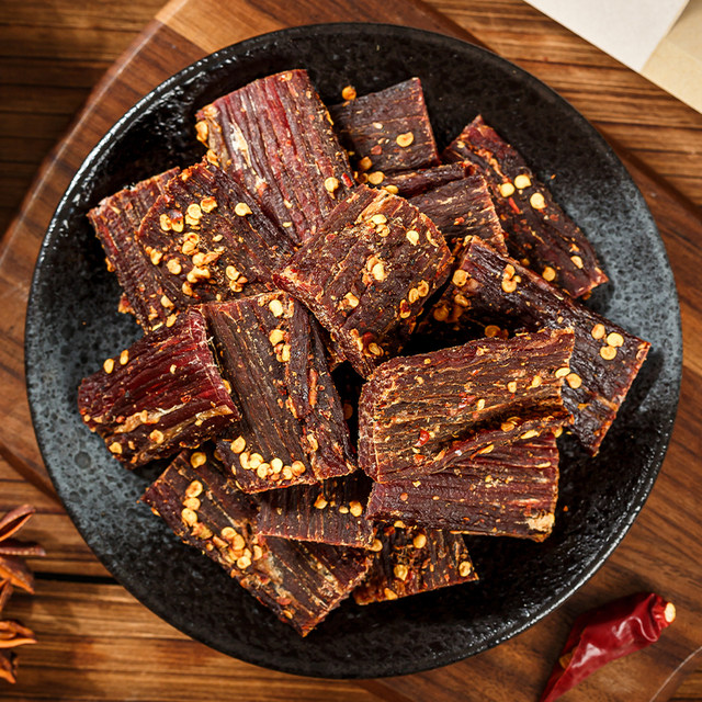 Siqixiang ultra-dry hand-shred air-dried beef jerky, Sichuan Daliangshan specialty, craving ...