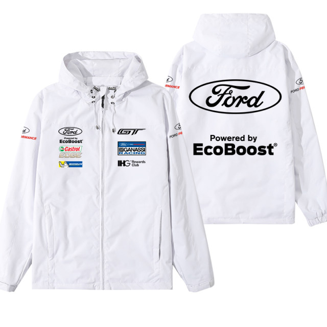 Ford GT Racing Suit F1 Le Mans Commemorative Hooded Jacket Men's and ...