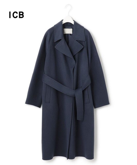 ICB Japanese autumn commute professional straight wool cashmere blended ...