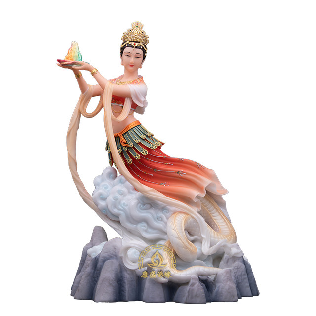 Statue of the Goddess Nuwa, Statue of Nuwa, the mother of mending the ...