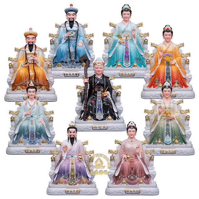 Black old lady statue Hu Santai Taiyang Sanyang Mrs. Chang Taiye statue ...