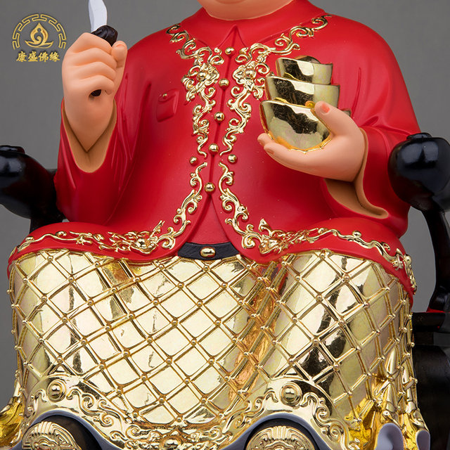 Malaysian Datuk God Statue New Resin Buddha Statue Holding Malay Sword ...