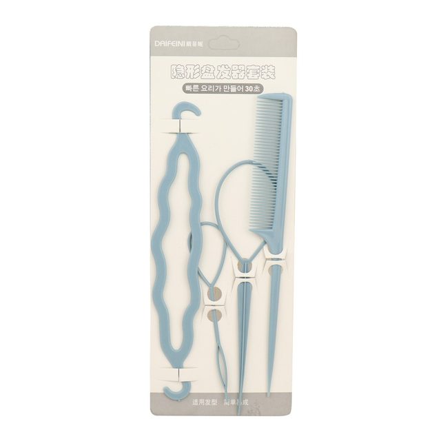 Children's hair tie-up hair wearer pull out set tied comb hair ball ...