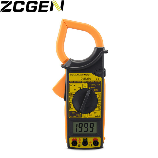 Digital display clamp multimeter DM6266 high-precision digital clamp ...