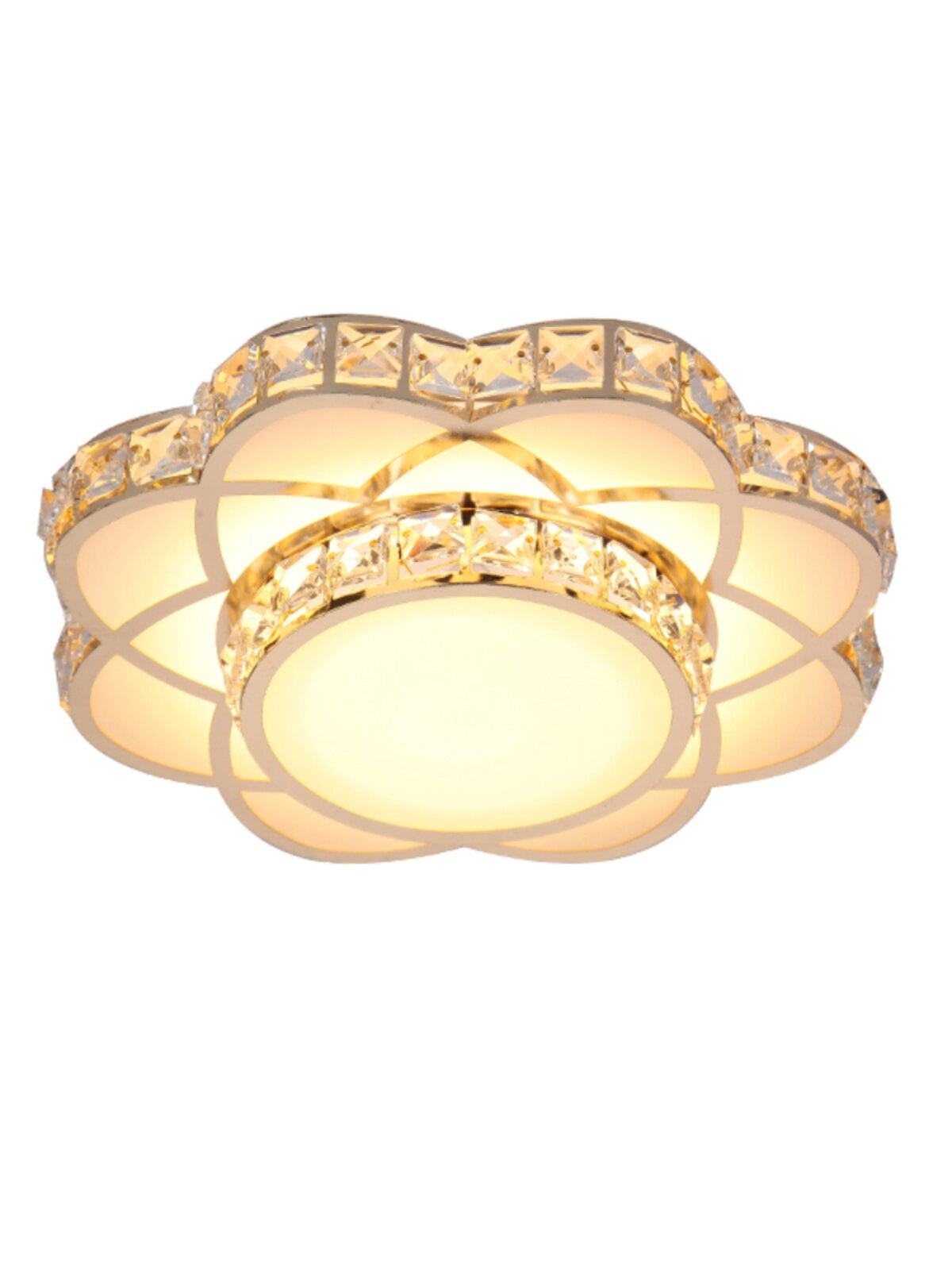 Yihao Crystal Ceiling Light - Nordic Style Aisle & Hallway Lighting