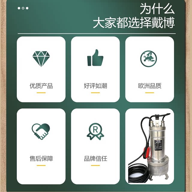 Italian DAB original imported submersible sewage pump stainless steel ...