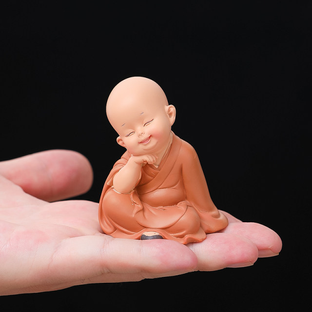 Chinese Zen little monk tea table decorations tea pet accessories ...