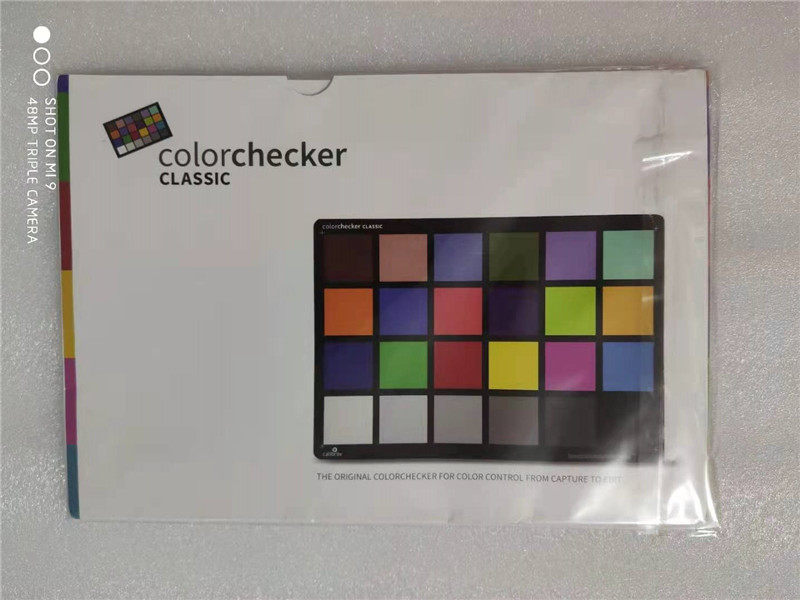 calibrite xriteColorCheckerClassic 24 color standard color card
