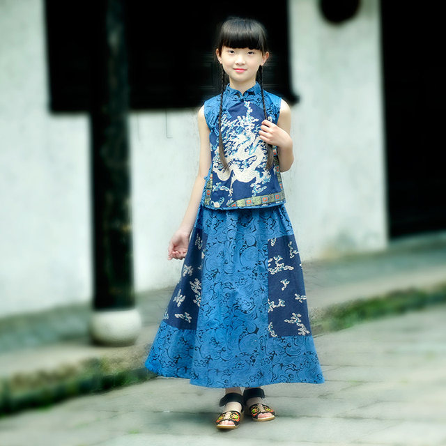 Danfeng Creative Spring, Autumn and Summer Ethnic Children's Clothing ...