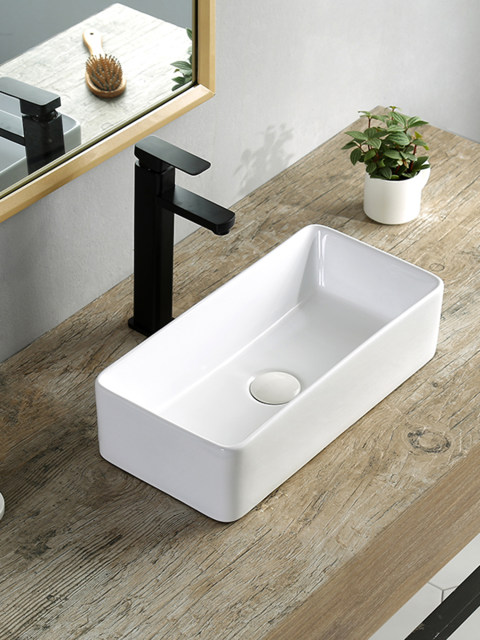 Small size balcony washbasin mini table basin small apartment washbasin ...