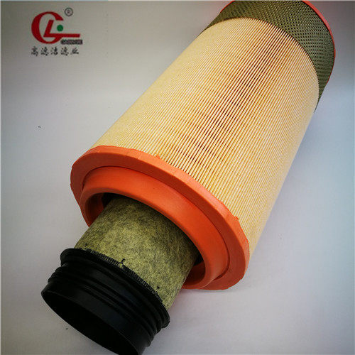 Heavy truck Steyr D7BM5GDM5G air filter element k2342PU Man engine air ...