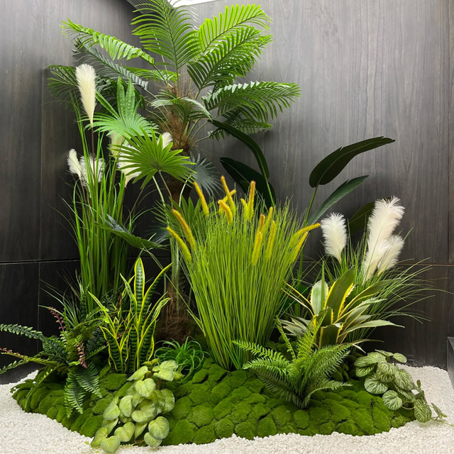 Landscape plant landscaping simulation green plant simulation tree ...