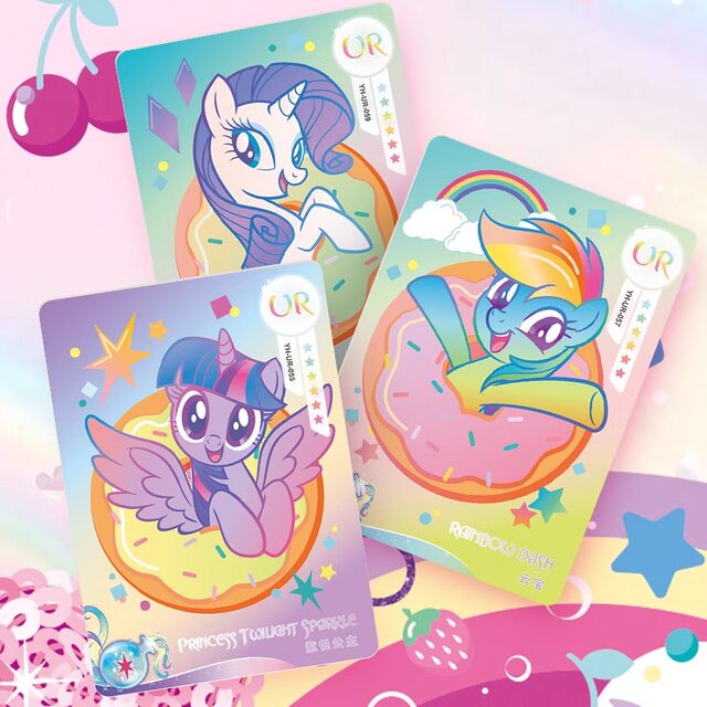 Card game My Little Pony card rainbow pack 3-terminal box third card ...