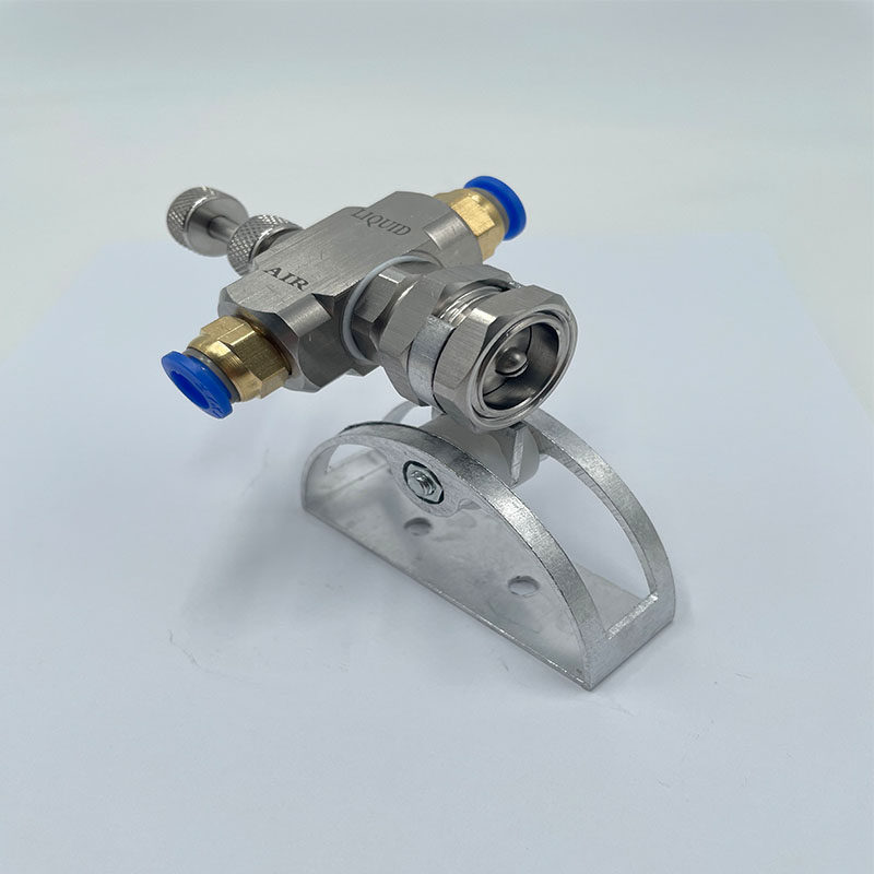 Stainless Steel Air Atomizing Nozzle for Precise Air-Water Mixing