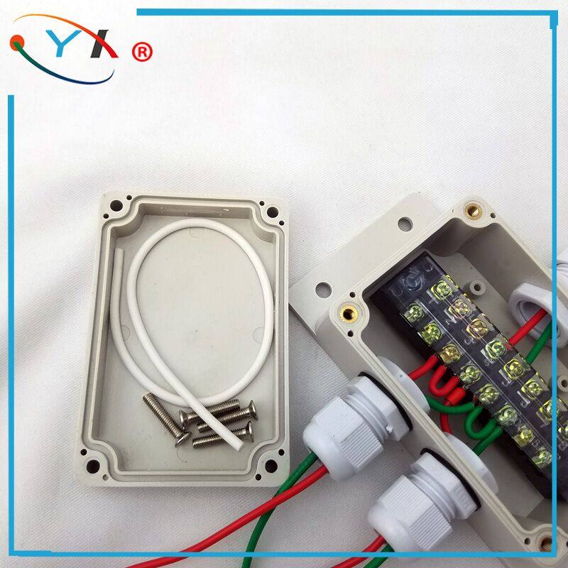 Waterproof Junction Box 100*68*50mm with Terminals for Outdoor Power Cable