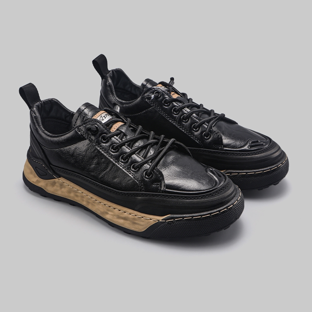 Foreign trade retro-style casual shoes for men, spring and autumn ...