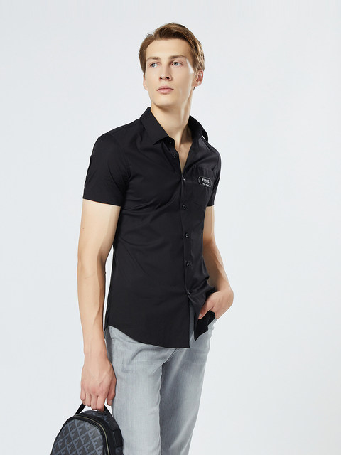 Ferre Ferre men's short -sleeved shirt 2024 spring and summer new top