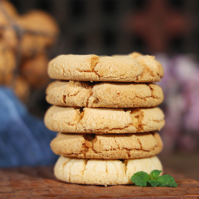 Overflow peach biscuits 300g nutritious breakfast biscuits office ...