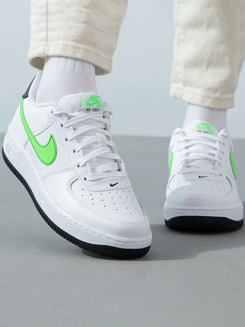 NIKE Nike Big Boys AIR FORCE 1 Air Force One sports replica casual ...