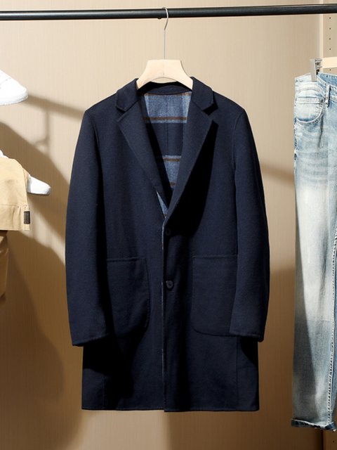 Men are more than one side! Wear on both sides! Autumn and winter men's ...