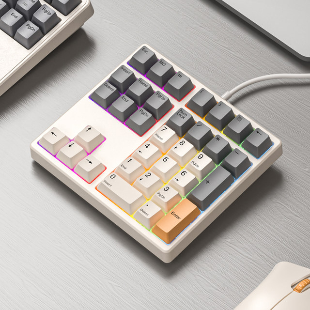 Magic Egg 34-key custom key pluggable axis digital keypad mechanical ...