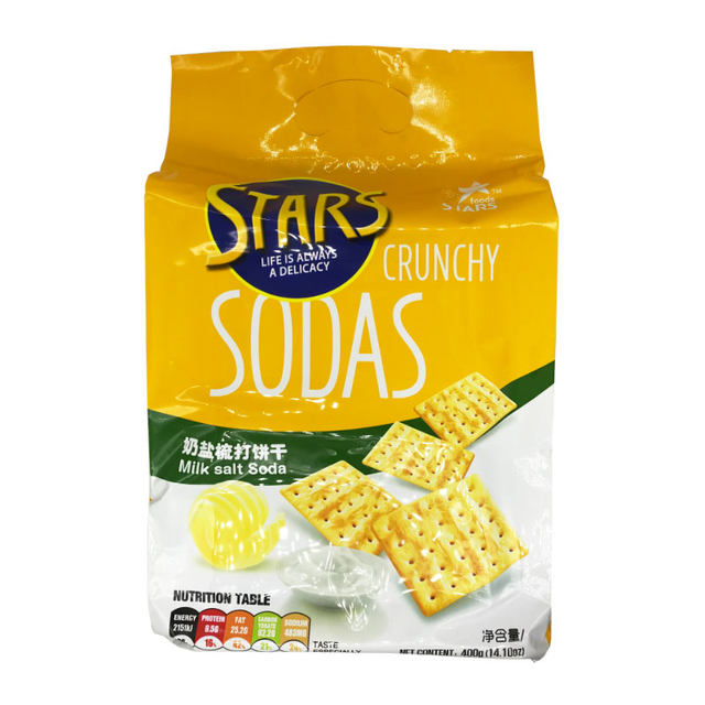 Hong Kong stars STARSSODAS soda crackers milk salt soda salty xylitol ...
