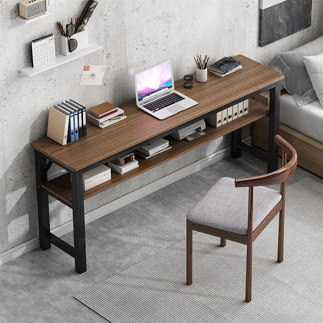 Computer table -type household long strip narrow table small apartment ...