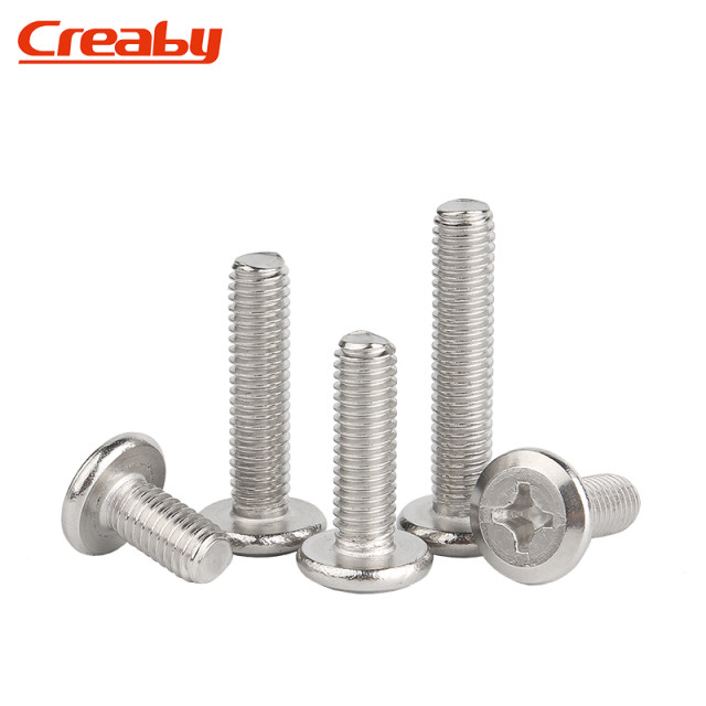 304 stainless steel large flat head edge screw cross large flat head ...