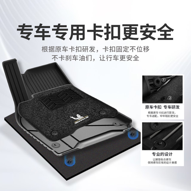Michelin full TPE car floor mats Honda 11th generation Accord CRV Haoying Yingshi Pai Civic XRV ...
